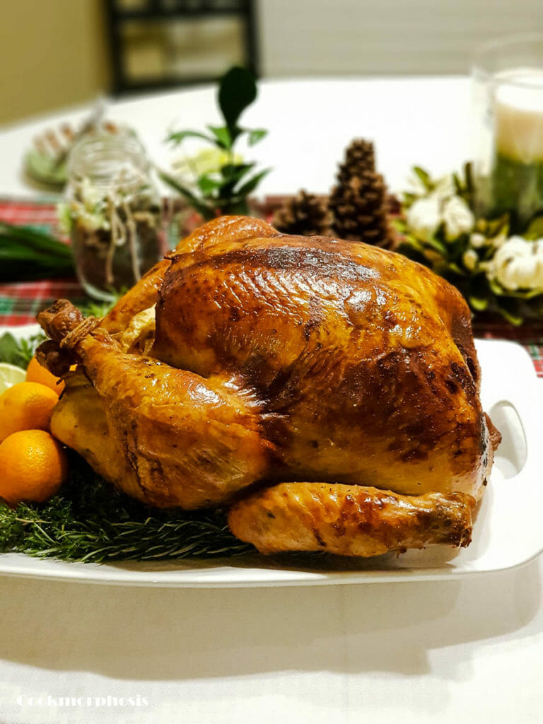 Perfect Thanksgiving Turkey Using Wet Brine Method - COOKMORPHOSIS