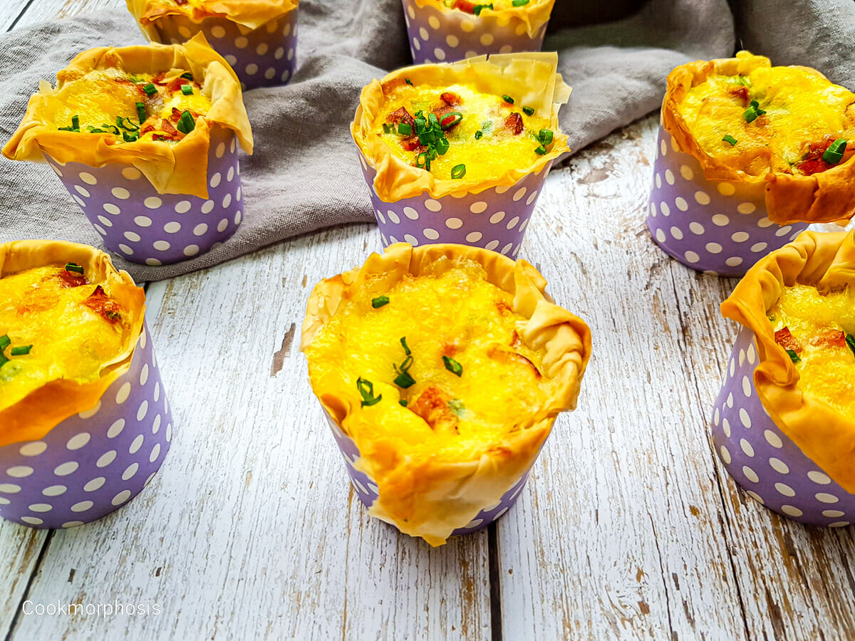 Easy Mini Quiche Recipe - The Fastest Party Appetizer