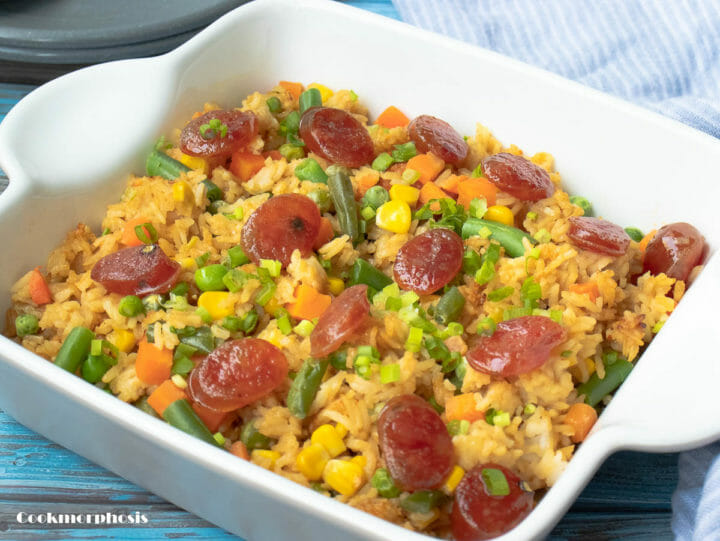 Quick Fried Rice Recipe - Under 45 Minutes and Hassle Free Cleaning