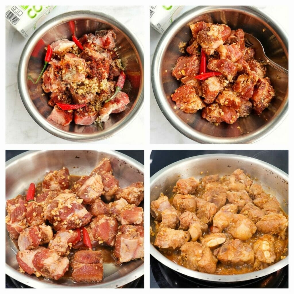 Braised Pork Spare Ribs (Suon Ram Man) - COOKMORPHOSIS