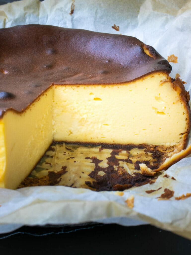 Foolproof Basque Burnt Cheesecake - COOKMORPHOSIS