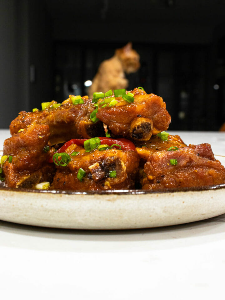 Braised Pork Spare Ribs (Suon Ram Man) - COOKMORPHOSIS