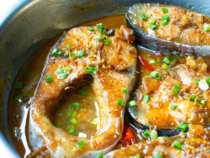Easy Braised Fish Recipe (Vietnamese Style) - COOKMORPHOSIS