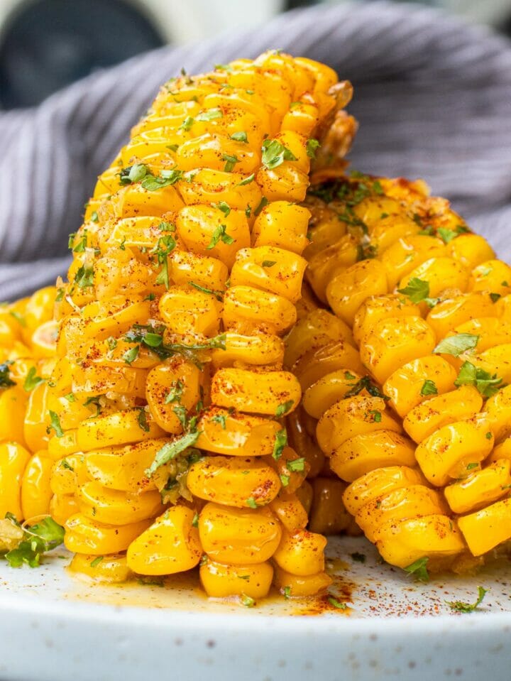 Garlic Butter Corn Ribs - 15 Minutes (Video) - COOKMORPHOSIS