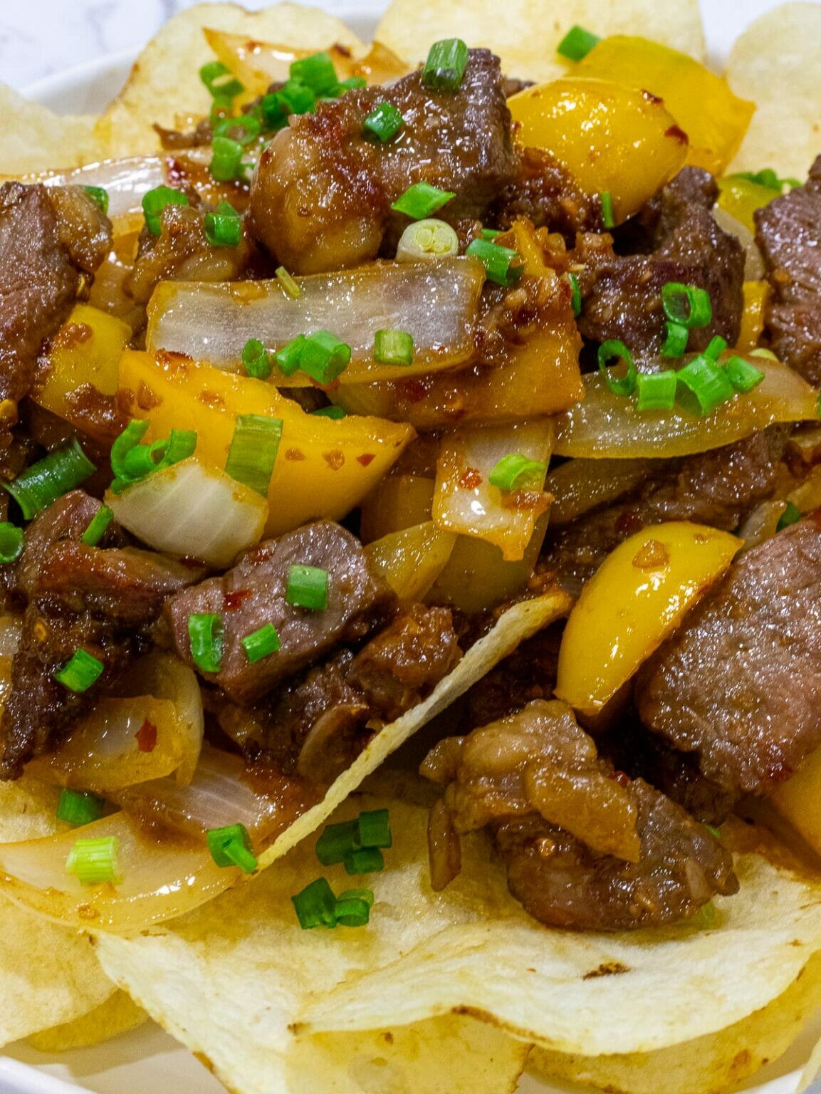 Easy Beef With Potato Chips - COOKMORPHOSIS