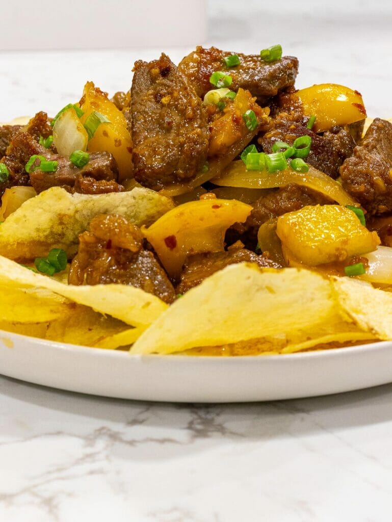 Easy Beef With Potato Chips - COOKMORPHOSIS
