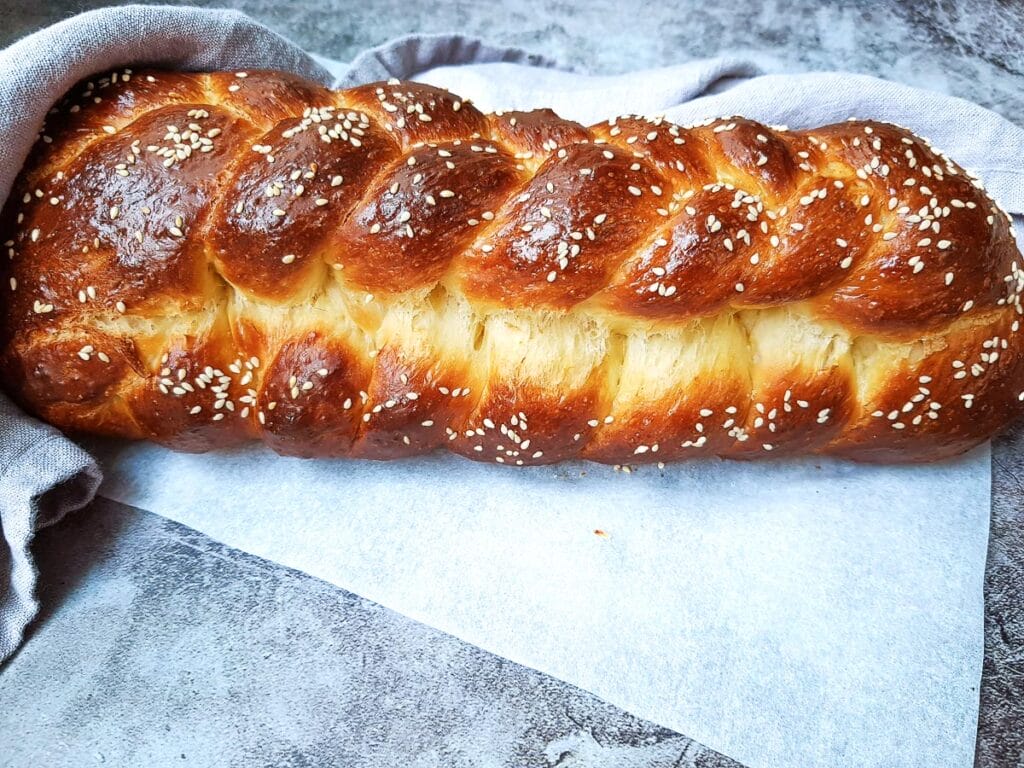 Fluffy Braided Challah Bread (Dairy-Free) - COOKMORPHOSIS