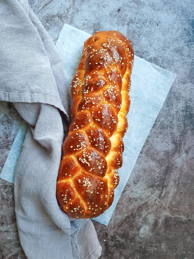 Fluffy Braided Challah Bread (Dairy-Free) - COOKMORPHOSIS