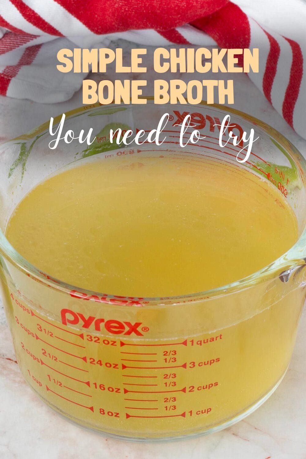 Simple Chicken Bone Broth - COOKMORPHOSIS